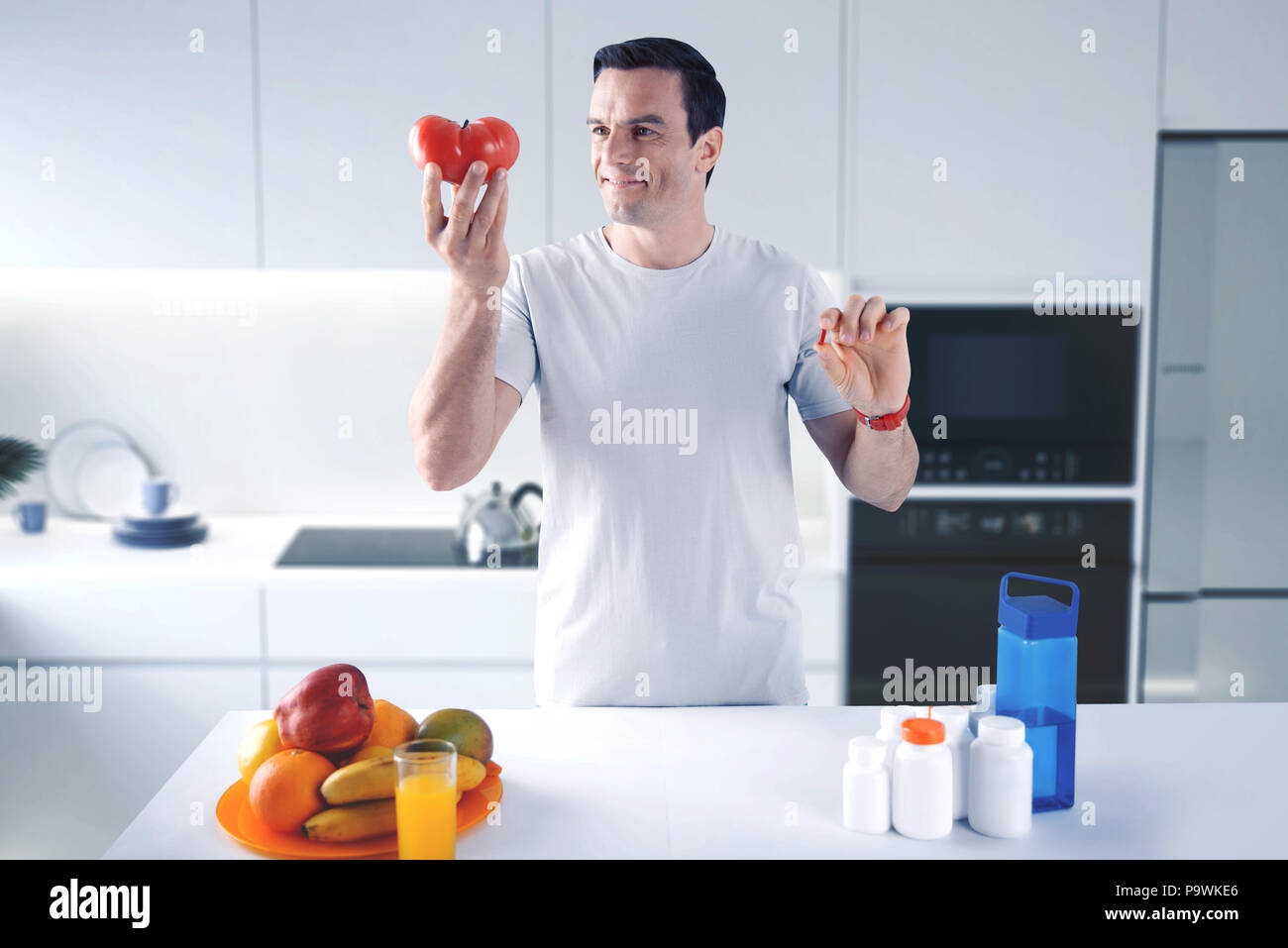 Healthy lifestyle collage hi-res stock photography and images - Alamy