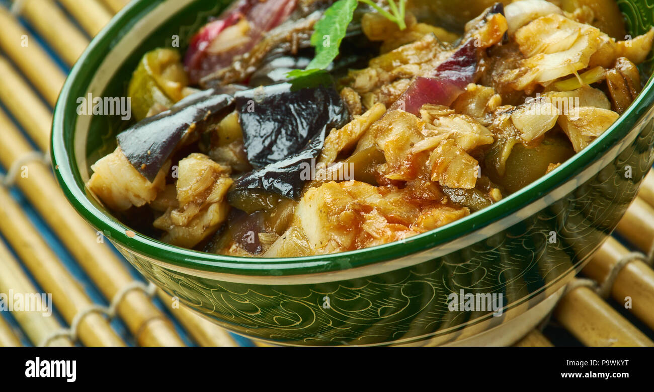 Iromba - Manipur cuisine, dish is made from fermented fish Stock Photo ...
