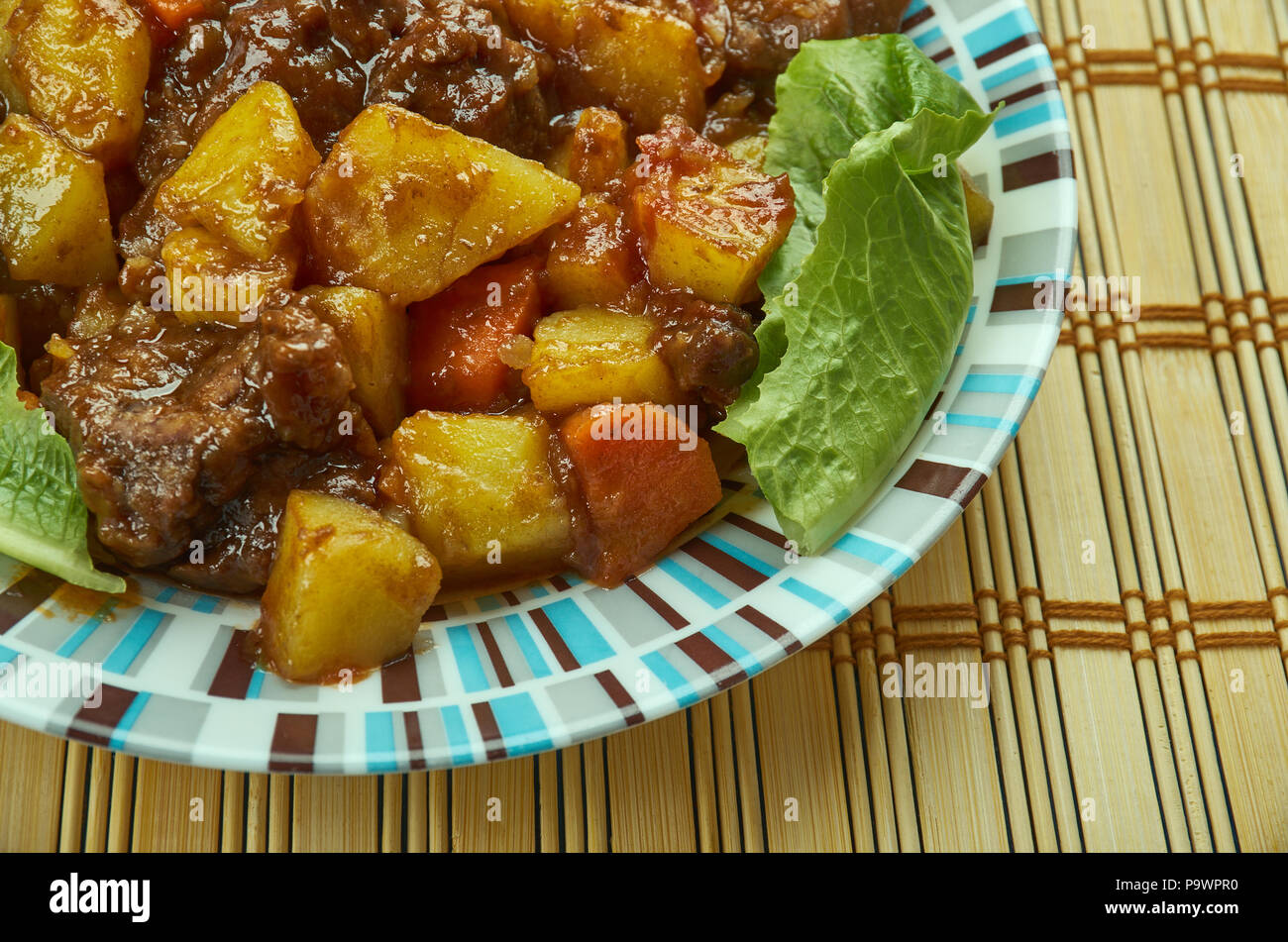 Pork Estofado - Filipino sweet and salty pork stew made with soy sauce ...