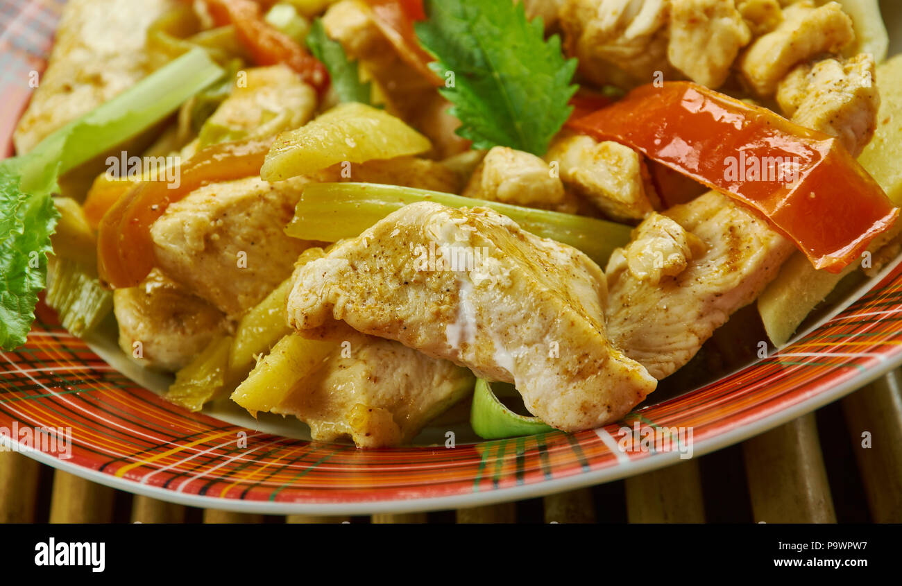 Szechuan Mala Chicken , China Sichuan Food , Chongqing chicken with ...