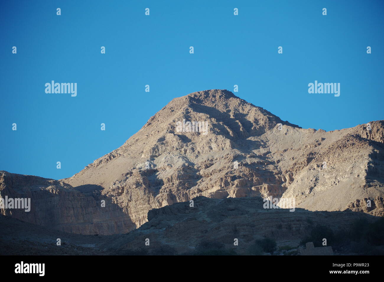 high mountain in desert, Israel Stock Photo - Alamy