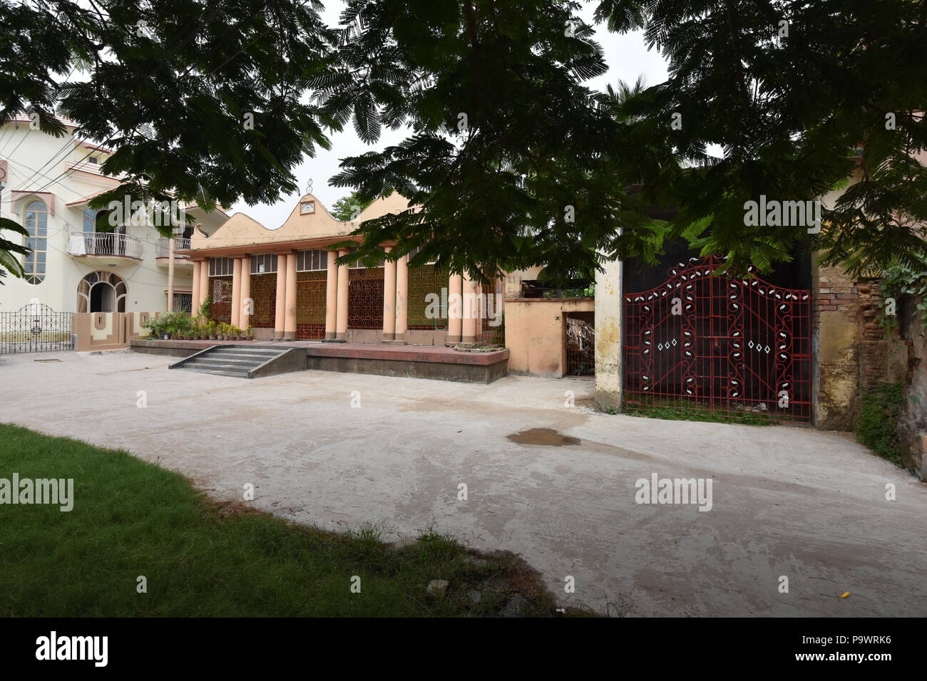 Bijoy Radhaballav mandir with rath bari at ancestral estate of Bankim ...