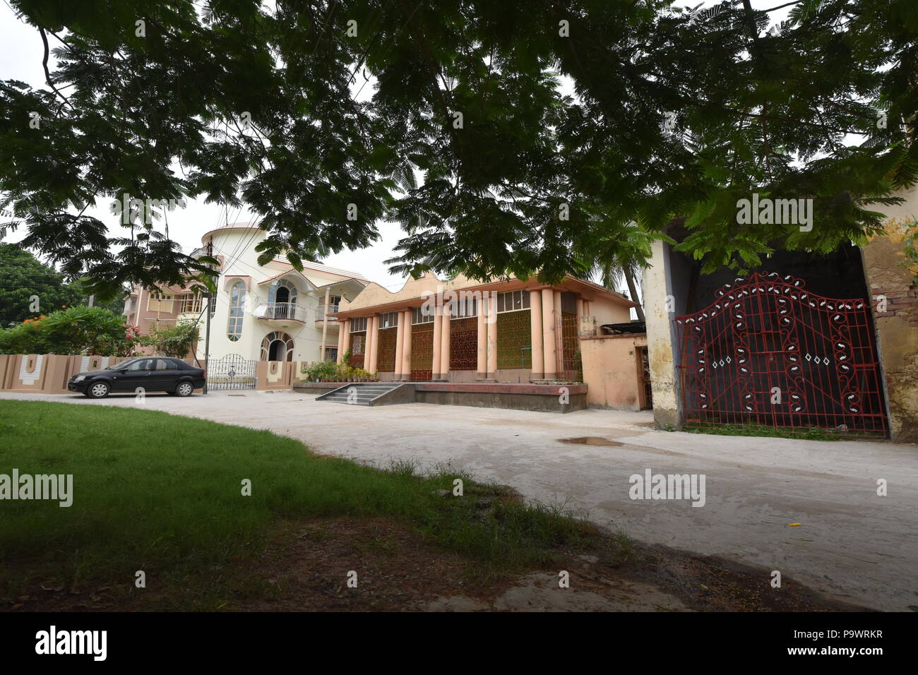 Bijoy Radhaballav mandir with rath bari at ancestral estate of Bankim ...