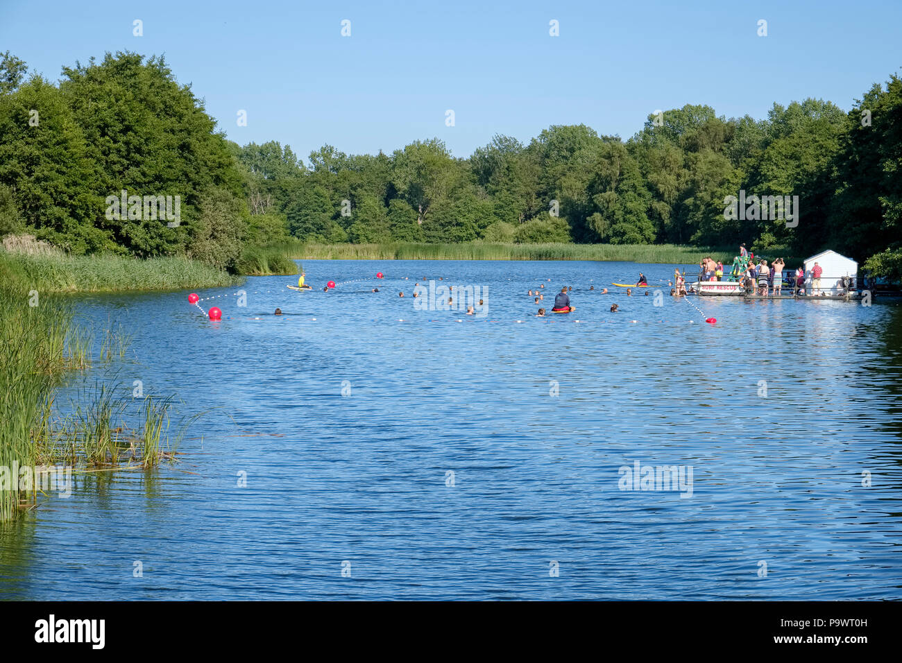 Wild swimming hi-res stock photography and images - Alamy