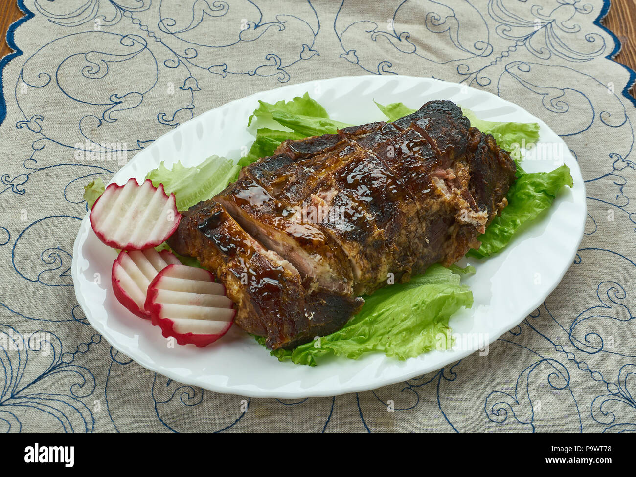 Jamaican Jerk Spare Ribs , Caribbean Barbecue , mouthwatering sweet and ...