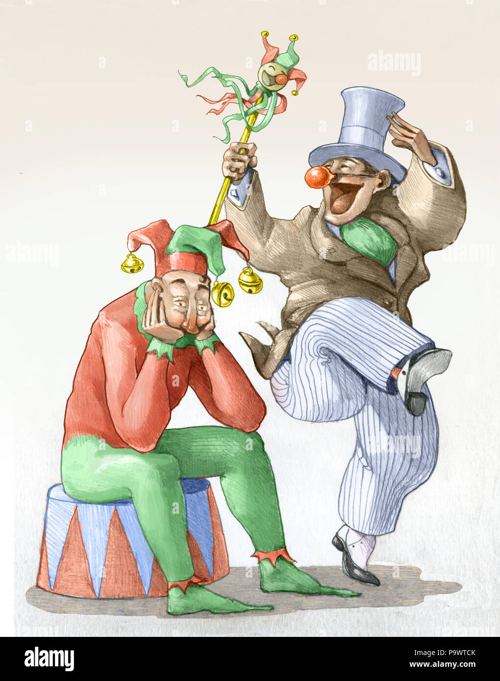 Buffoon picture hi-res stock photography and images - Alamy