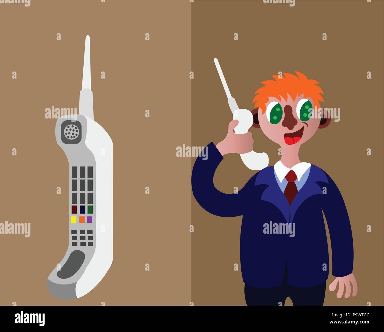 Answerphone hi-res stock photography and images - Alamy