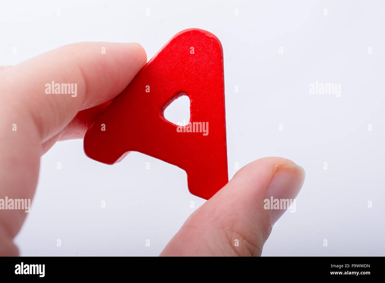 Letter cube of A of Alphabet made of wood Stock Photo - Alamy