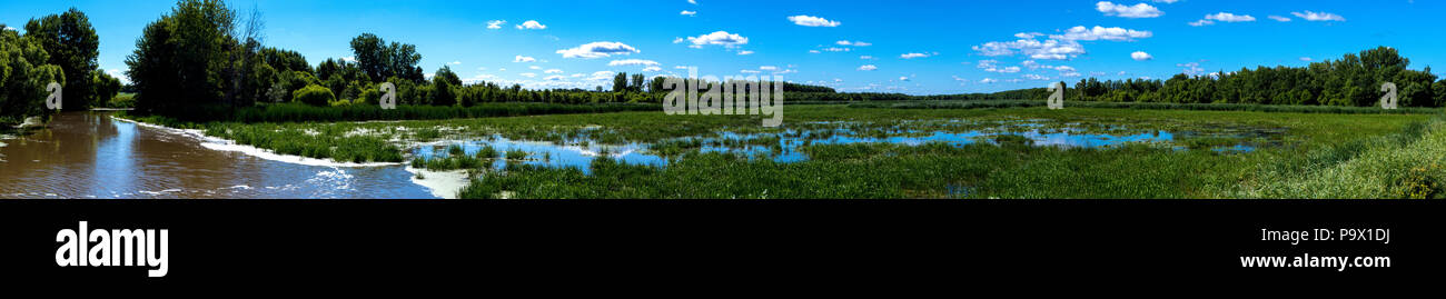 Pond panoramic panorama hi-res stock photography and images - Alamy