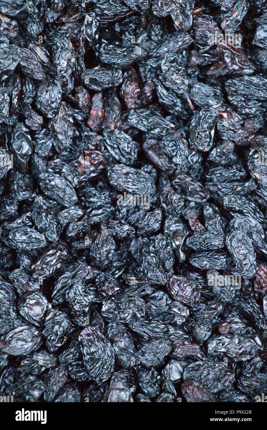 Raisins as background Grape Raisin texture in view Stock Photo - Alamy