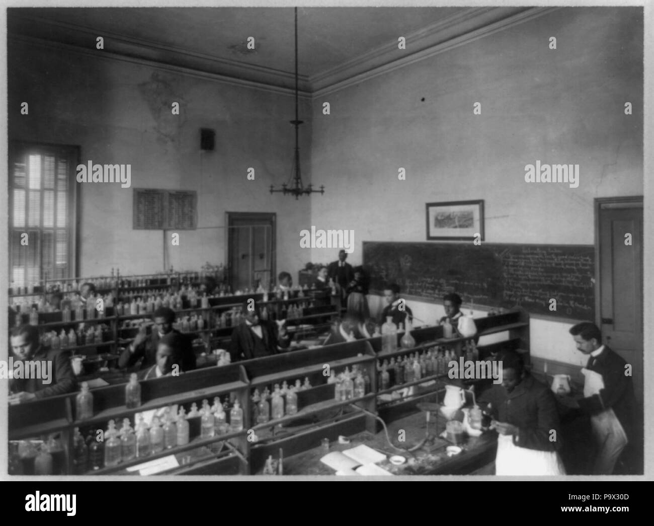 Chemistry laboratory howard university hi-res stock photography and ...