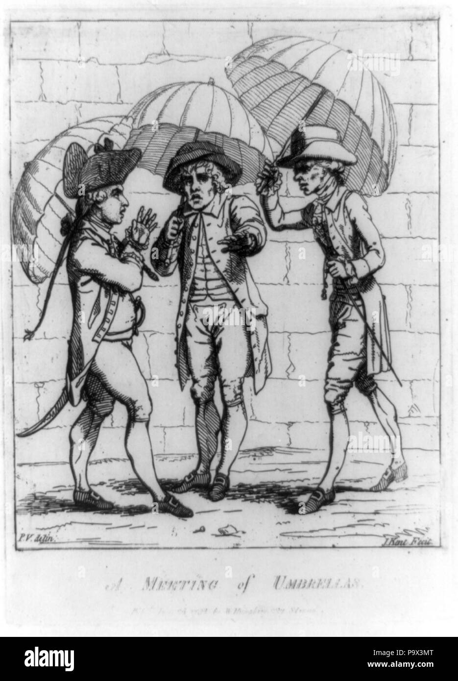 Rain city umbrellas Black and White Stock Photos & Images - Alamy