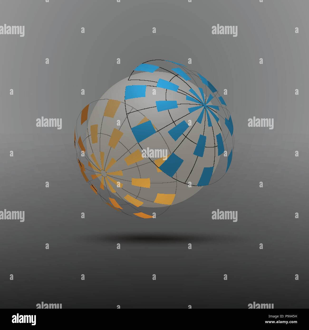 Abstract nice 3d image Stock Vector Images - Alamy