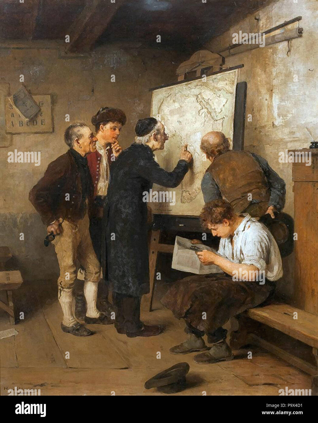 Geography lesson painting hi-res stock photography and images - Alamy