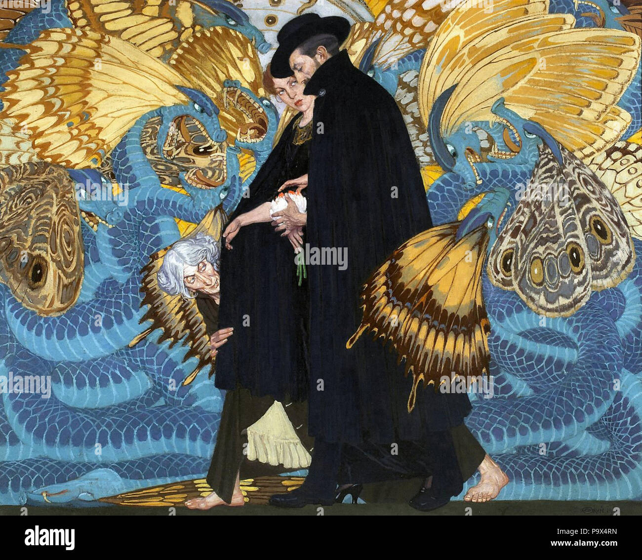 Edward okun painting hi-res stock photography and images - Alamy