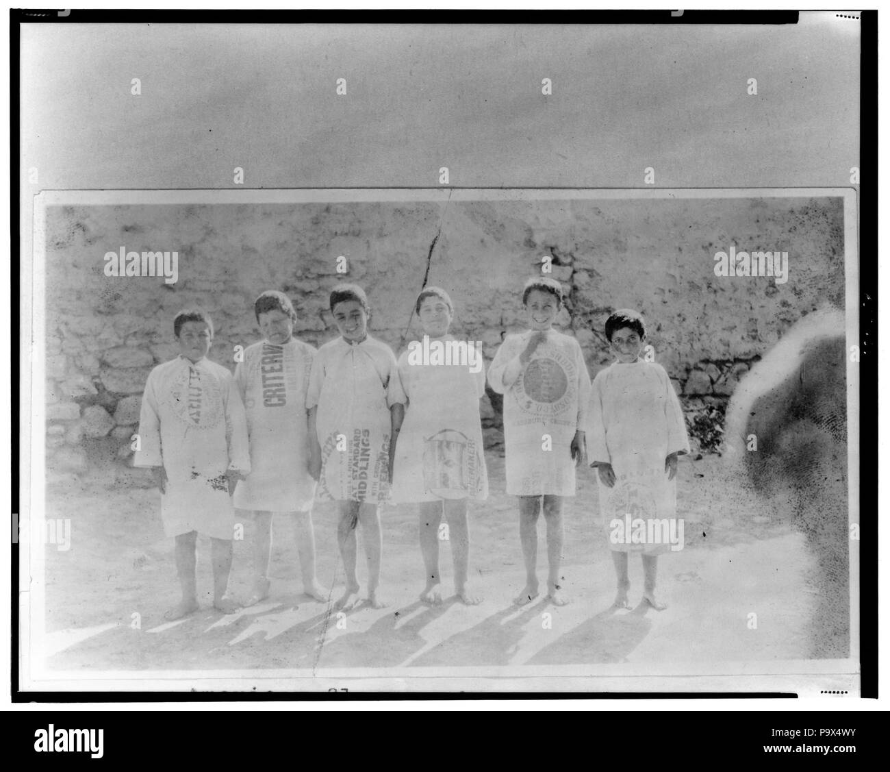 American flour sacks serve hi-res stock photography and images - Alamy