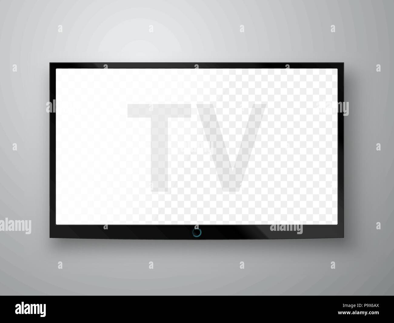Blank tv Stock Vector Images - Alamy