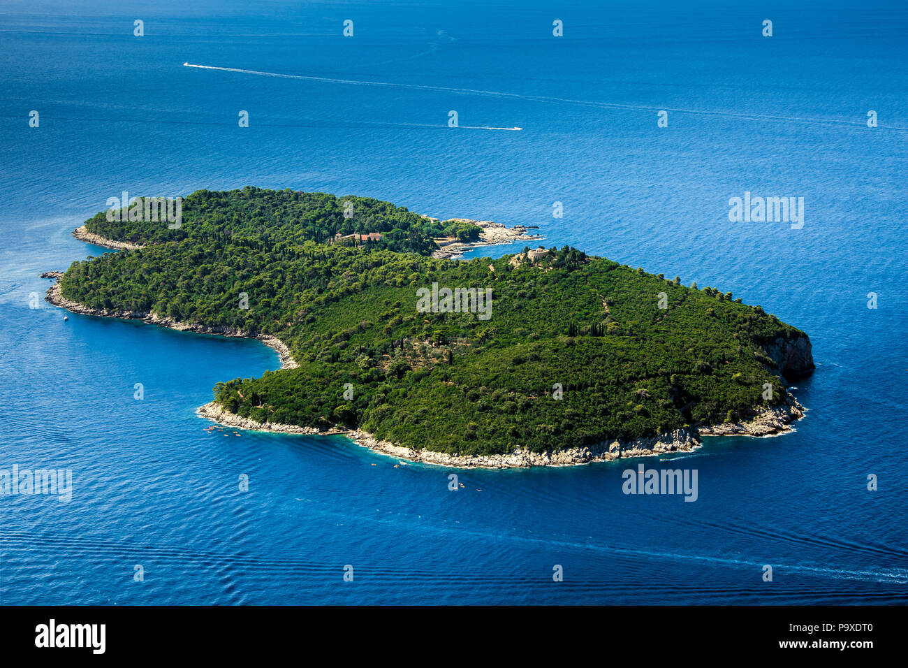 Lokrum beach hi-res stock photography and images - Alamy