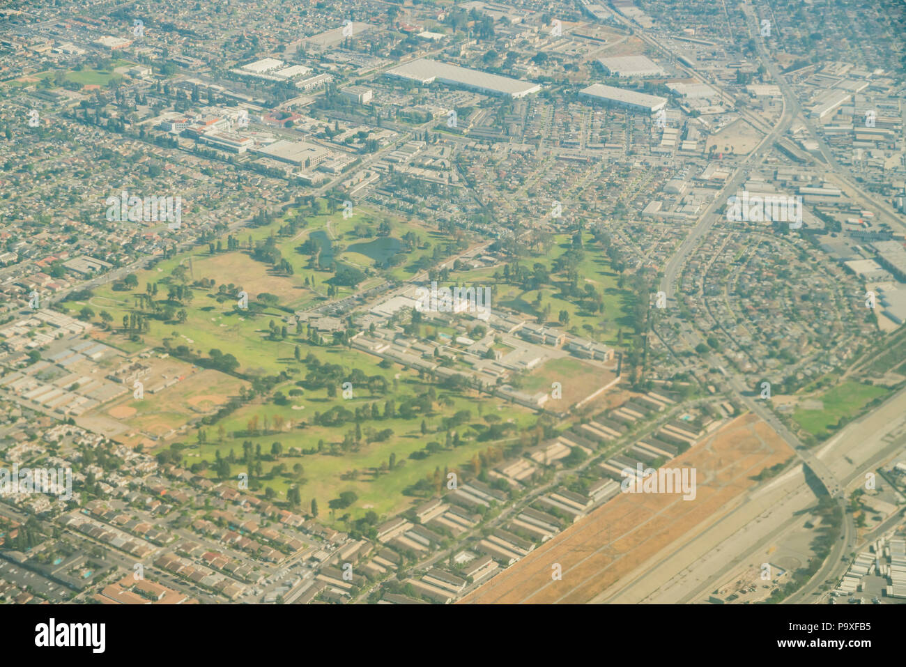 Aerial los angeles golf course hi-res stock photography and images - Alamy