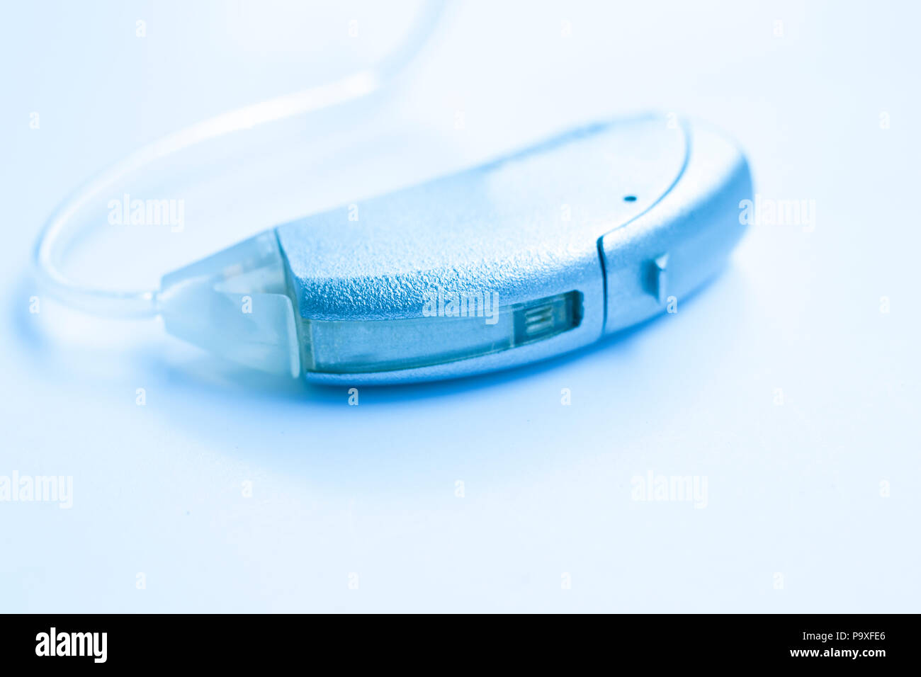 Digital modern technology hearing aid device to help the deaf and har ...
