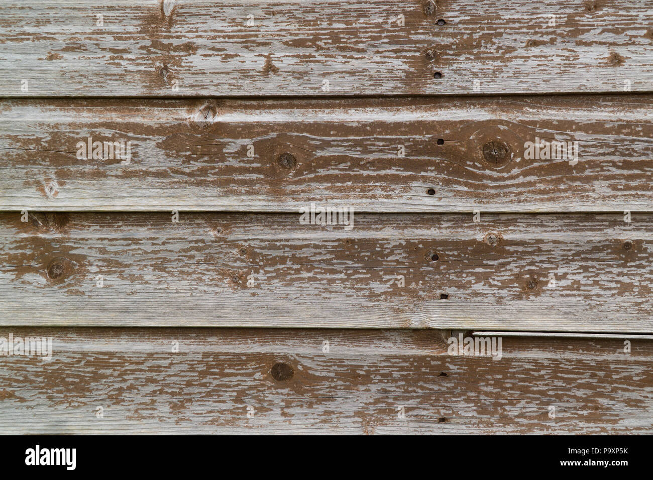 Weathered wood cladding Stock Photo - Alamy