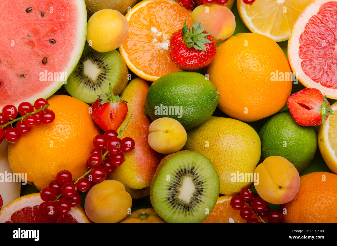 Exotic fruits collection hi-res stock photography and images - Alamy