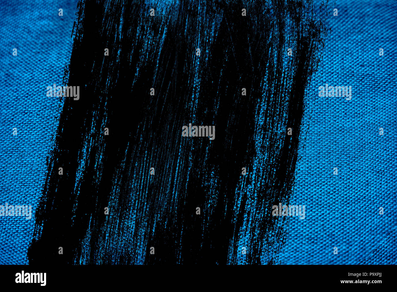 Grunge dirty Ultra blue Linen fabric surface for mock-up or designer ...