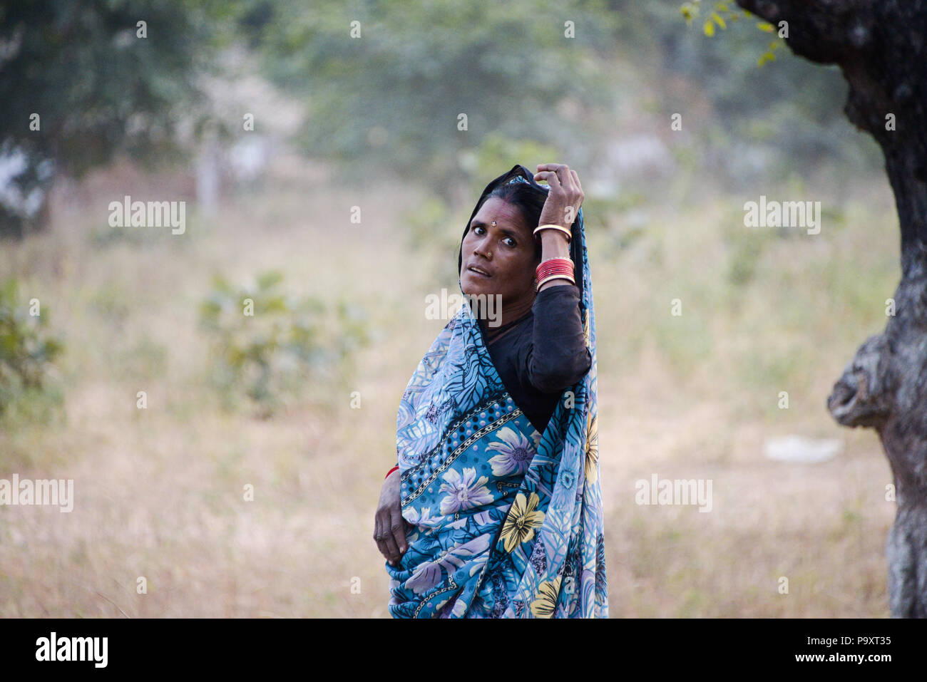 Lifestyle street scenes from a moving car, travelling from Jaipur to ...