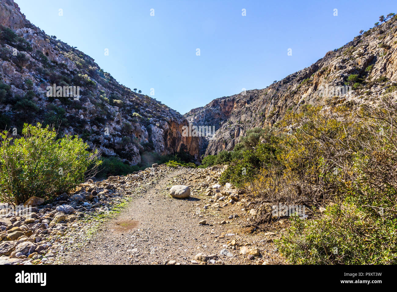 Agiofarango canyon, south of crete, greece Stock Photo - Alamy