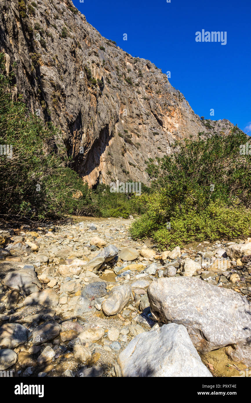 Agiofarango canyon, south of crete, greece Stock Photo - Alamy