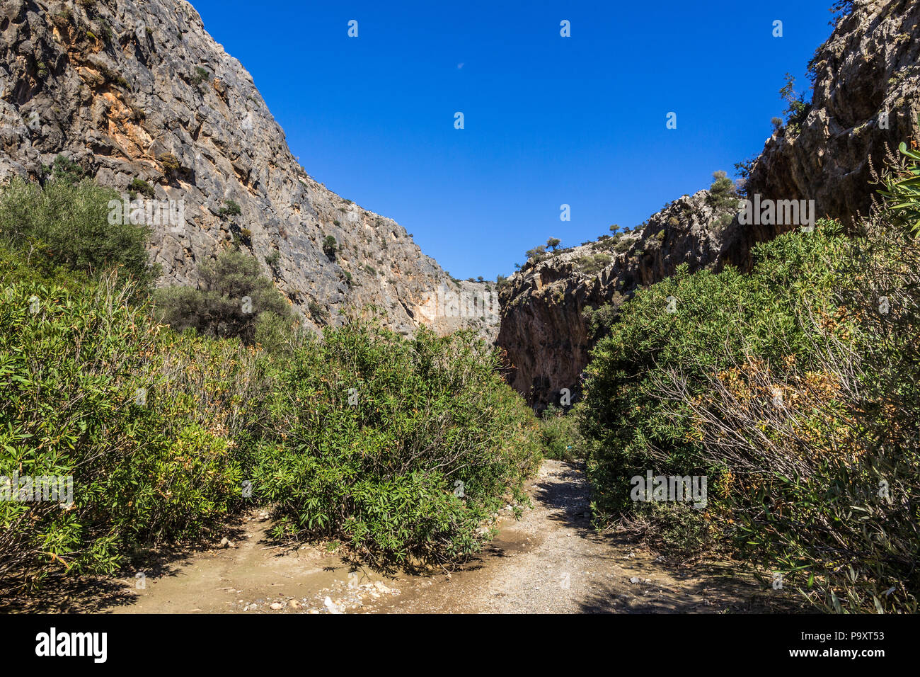 Agiofarango canyon, south of crete, greece Stock Photo - Alamy