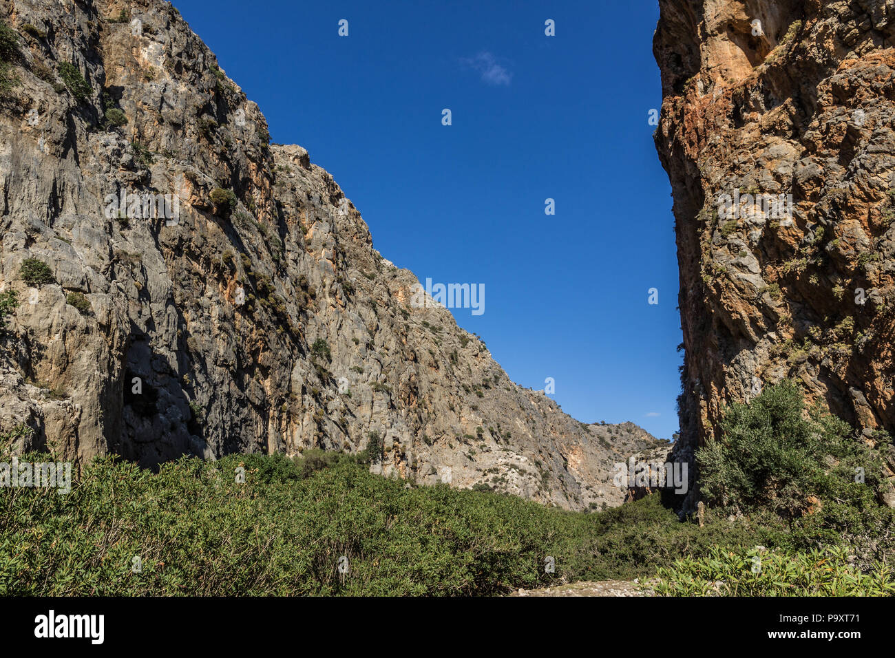 Agiofarango canyon, south of crete, greece Stock Photo - Alamy