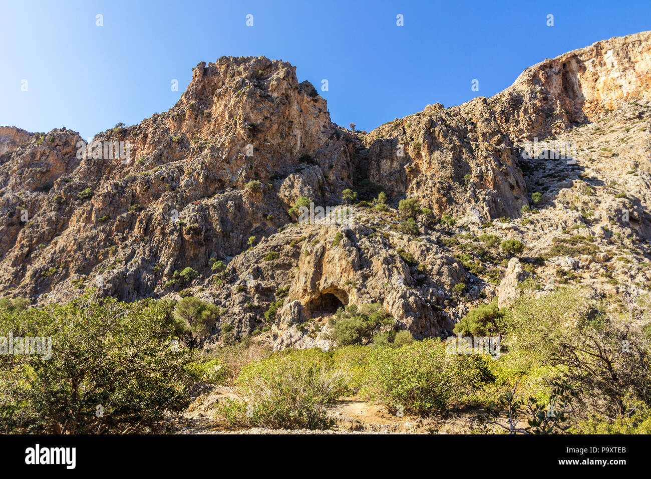 Crete canyon hi-res stock photography and images - Alamy