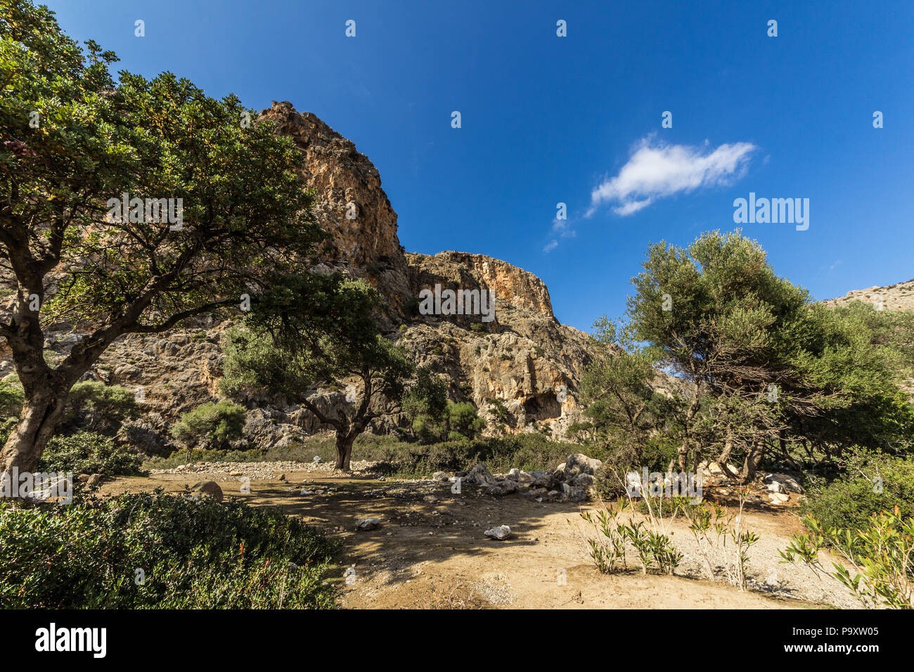Agiofarango canyon, south of crete, greece Stock Photo - Alamy
