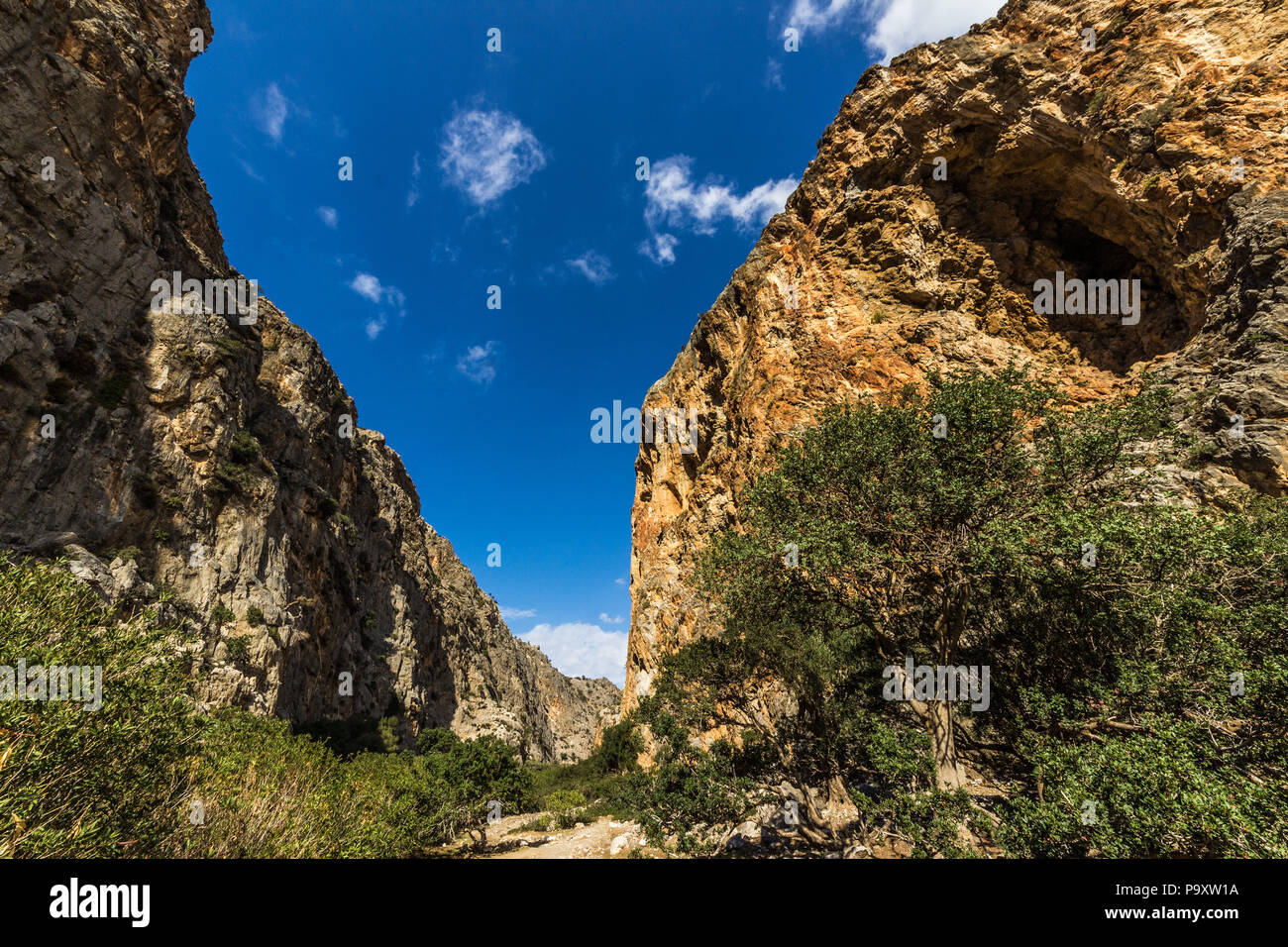 Agiofarango canyon, south of crete, greece Stock Photo - Alamy