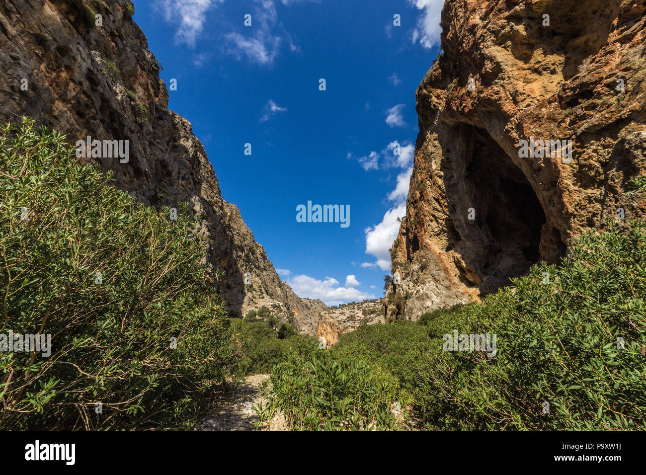 Agiofarango canyon, south of crete, greece Stock Photo - Alamy