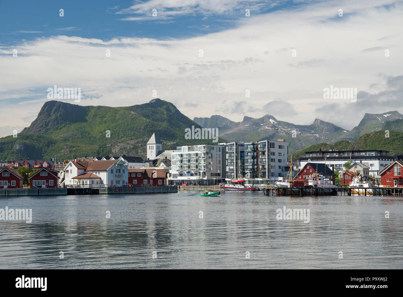 Svolvaer city hi-res stock photography and images - Alamy