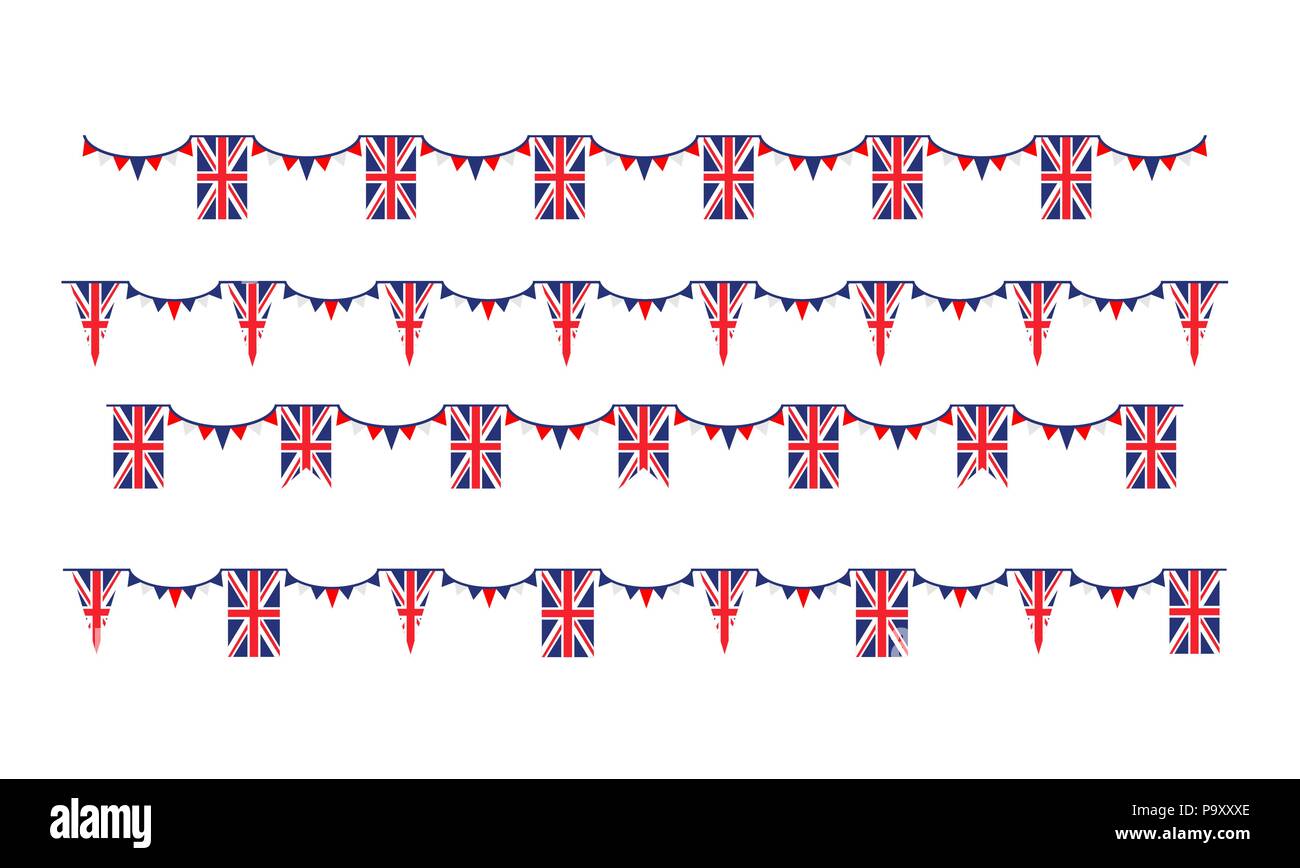 United Kingdom flag banner Stock Vector Image & Art - Alamy
