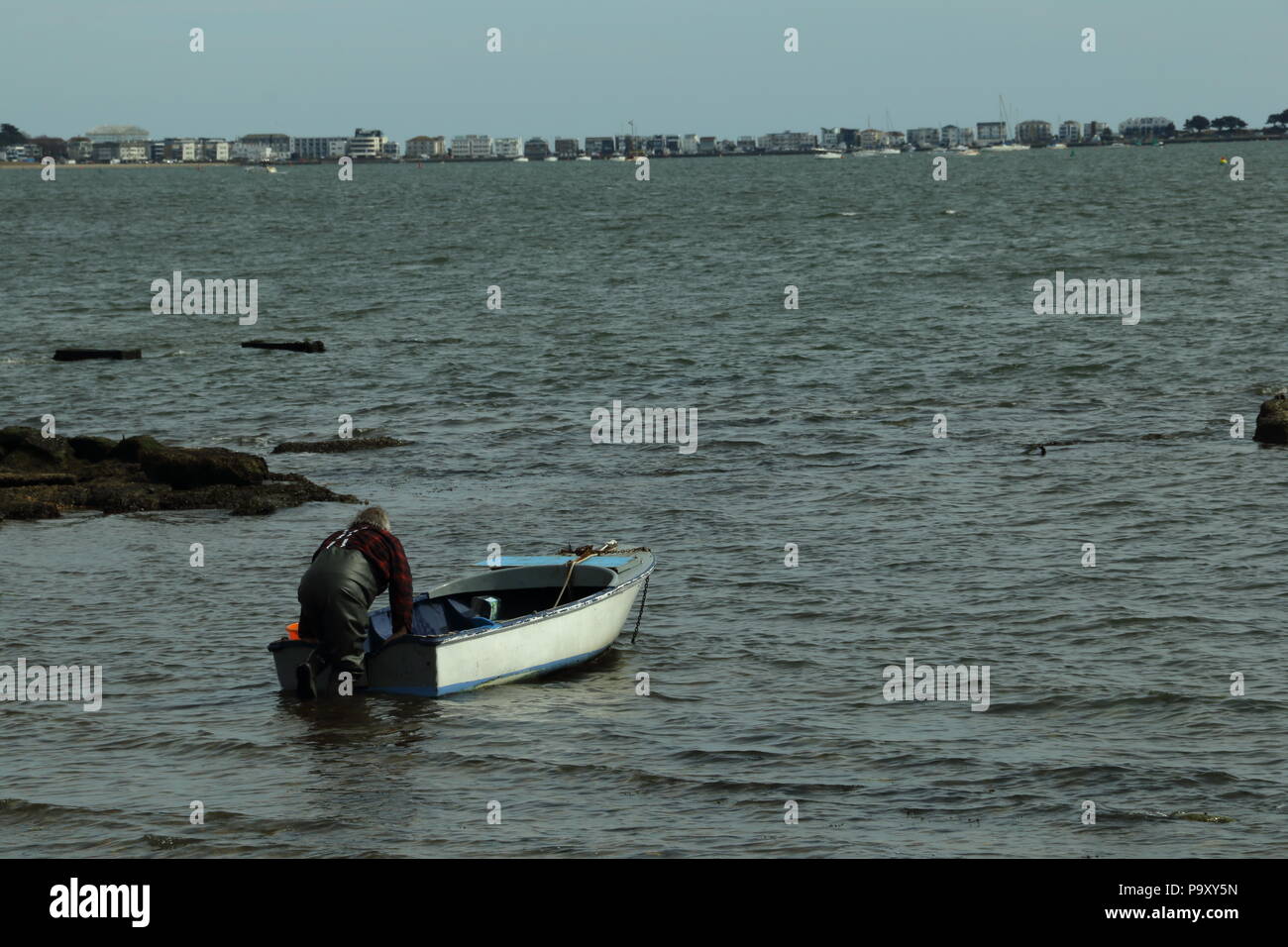 Launching small boat hi-res stock photography and images - Alamy