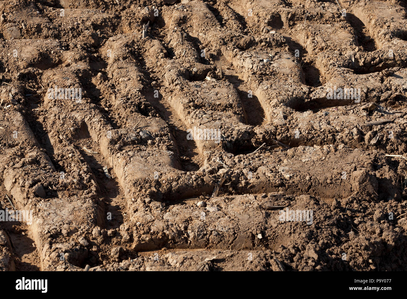 Side view of tractor with plough hi-res stock photography and images ...
