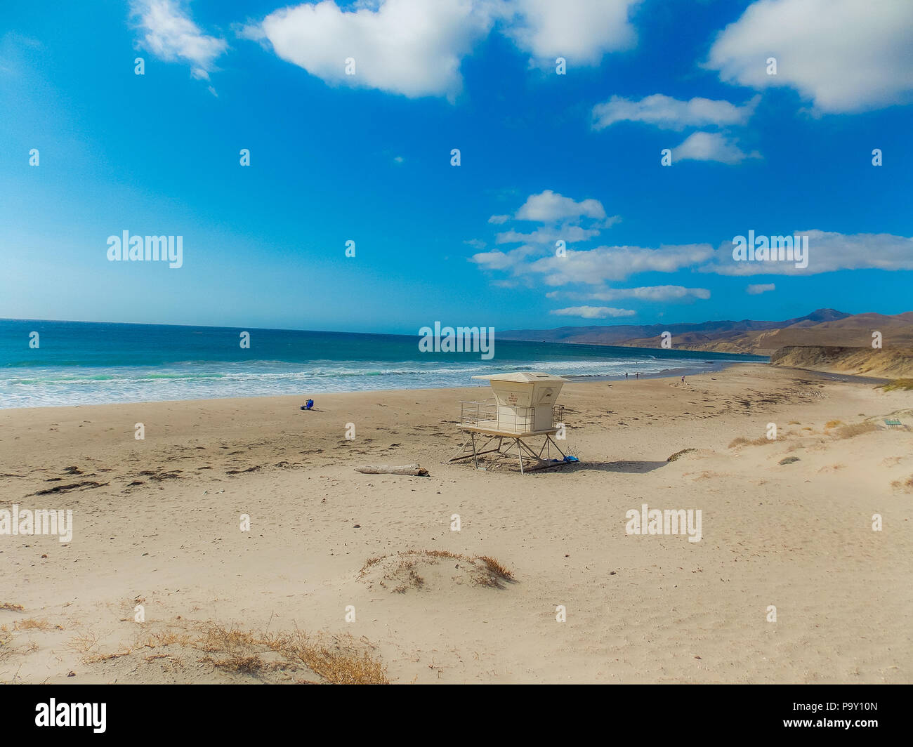 Sunny day at the beach Stock Photo - Alamy