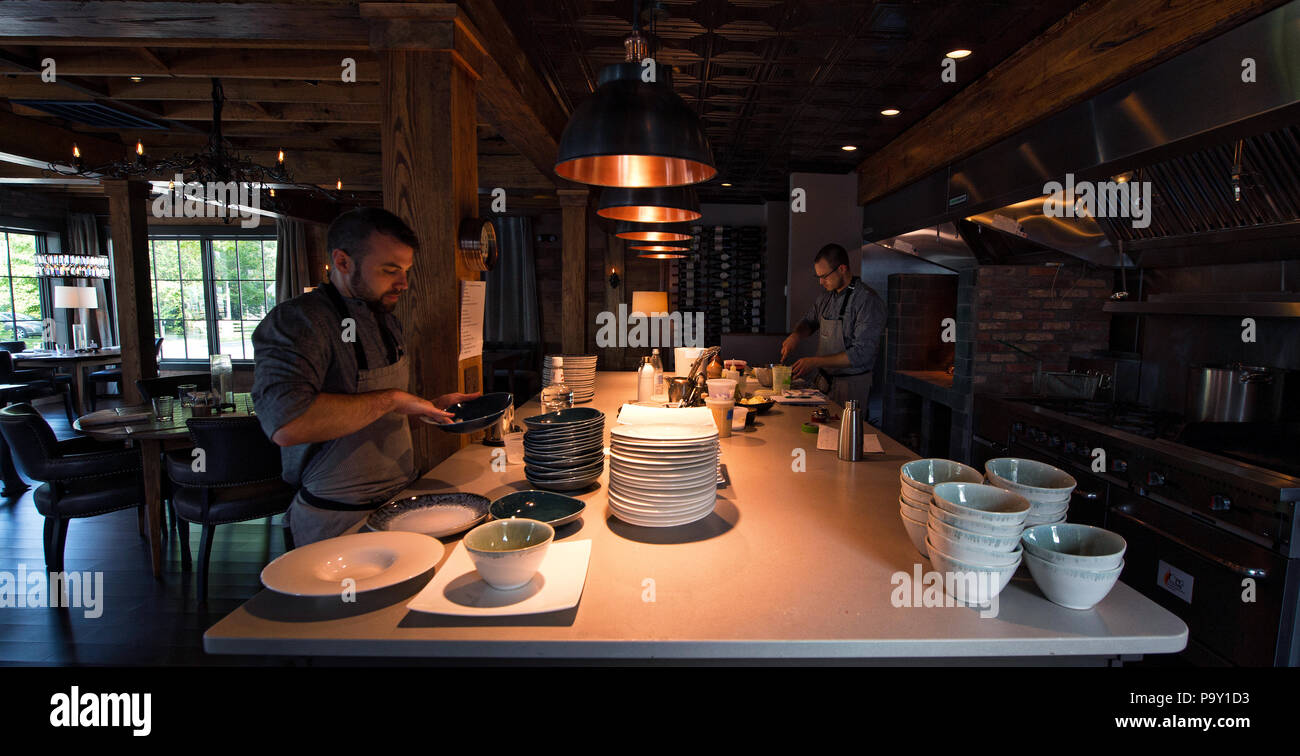 UNITED STATES: July 19, 2018: Connor Hartman and Ethan Taylor get set ...