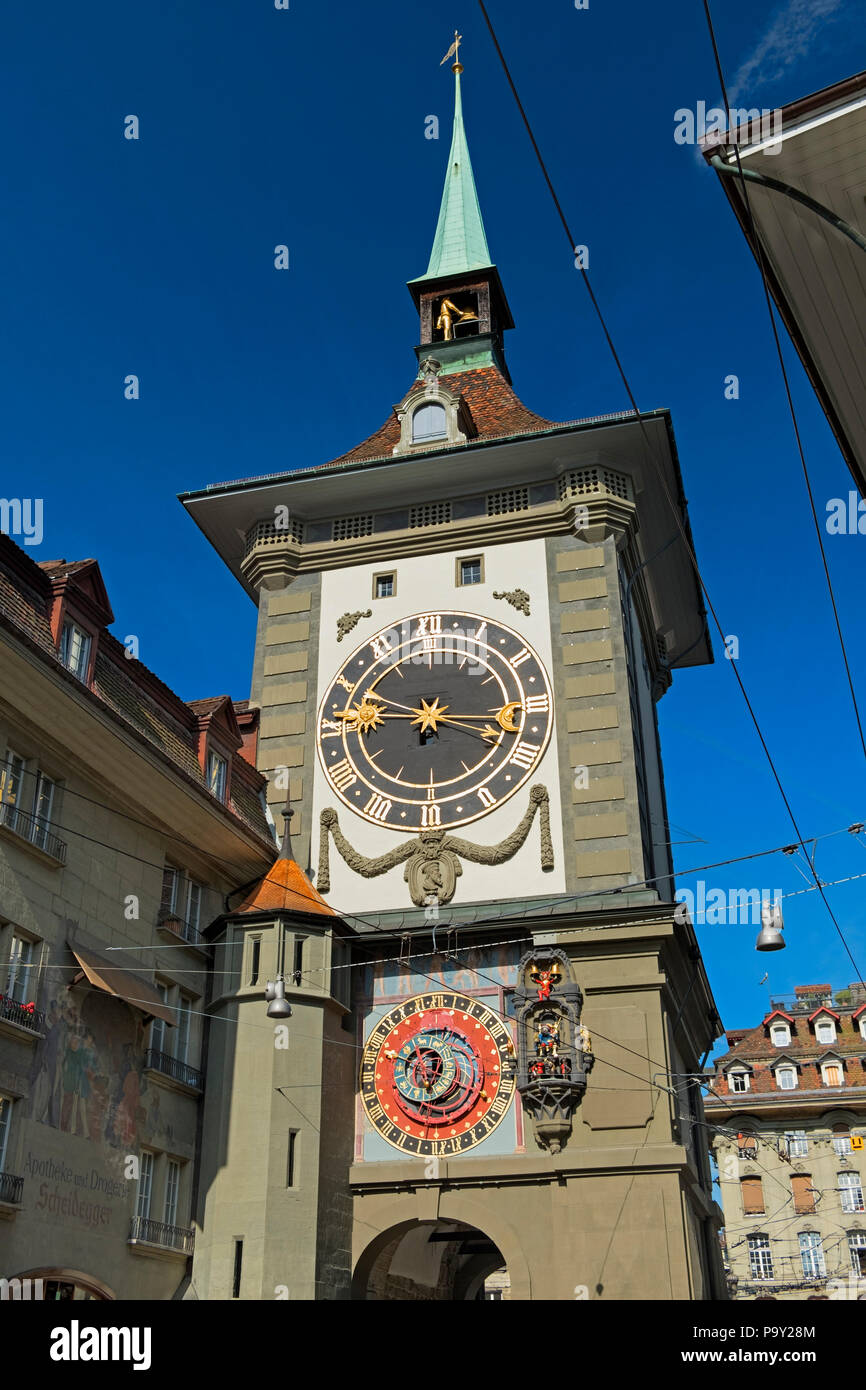 Zytglogge clock tower Old Town Bern Switzerland Stock Photo - Alamy