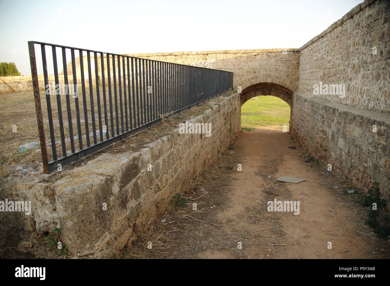 view of historic walls in ancient Acre (Akko), Israel Stock Photo - Alamy