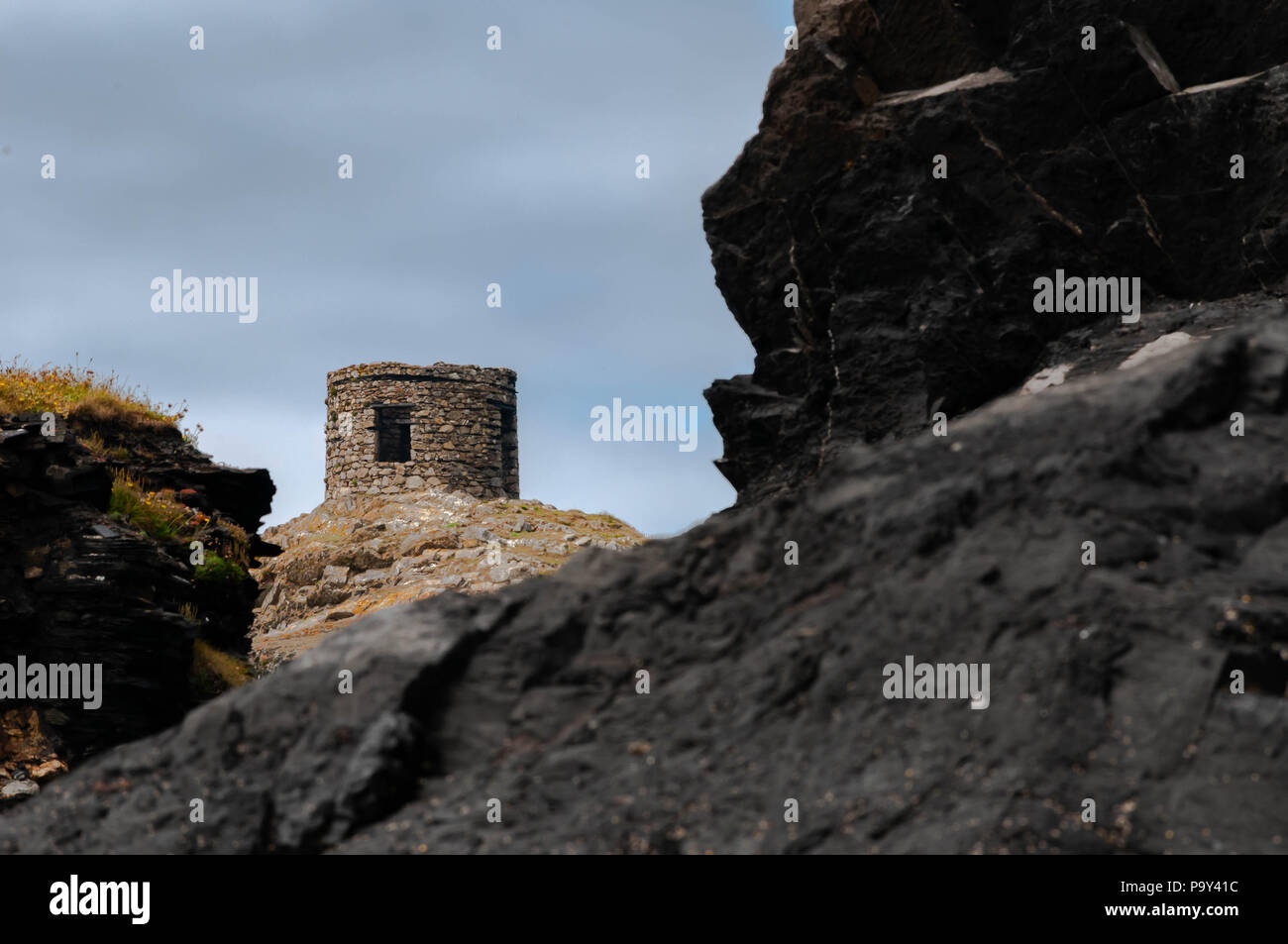 Monument On the Summit Stock Photo - Alamy