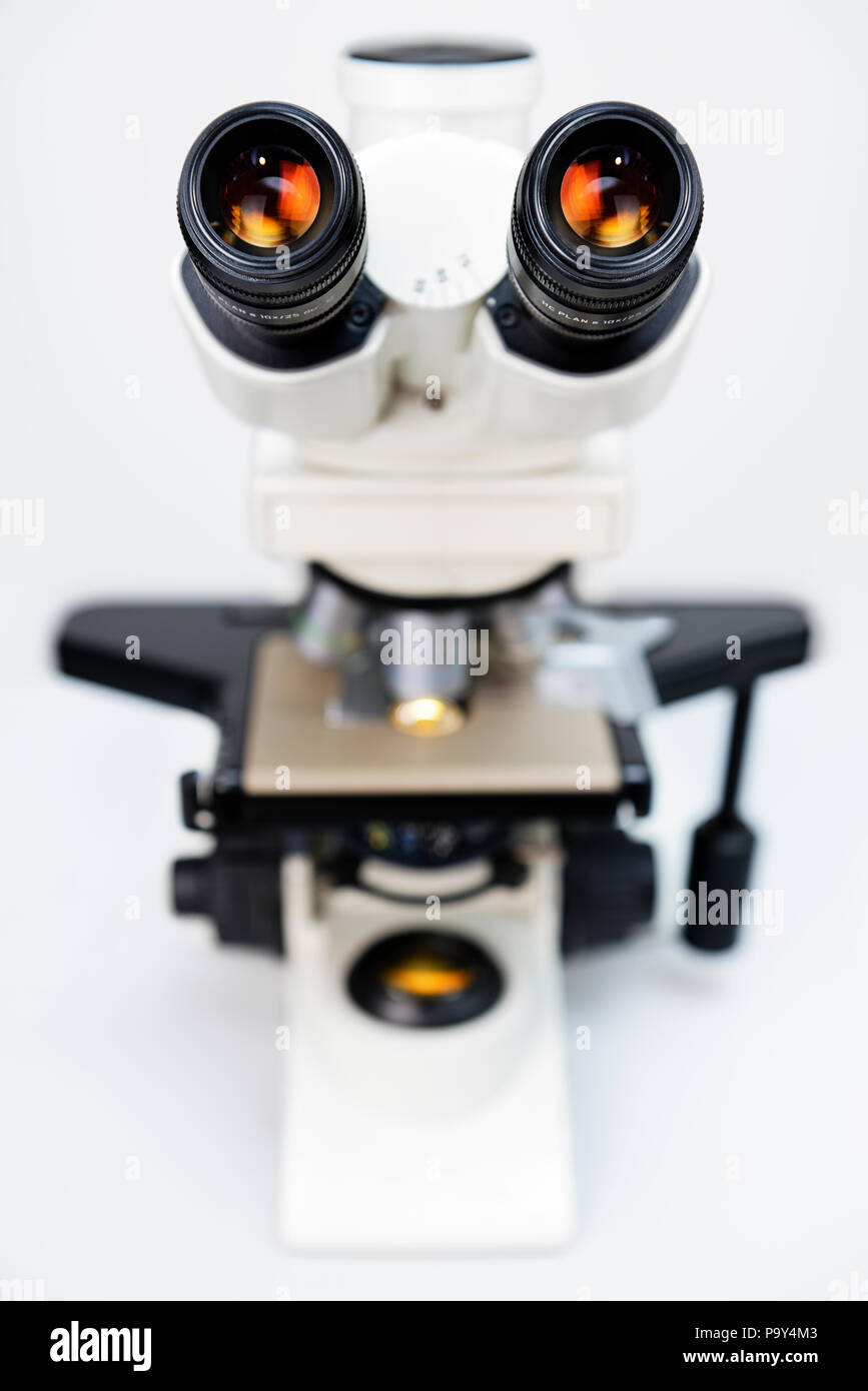 Close up shot microscope laboratory hi-res stock photography and images ...