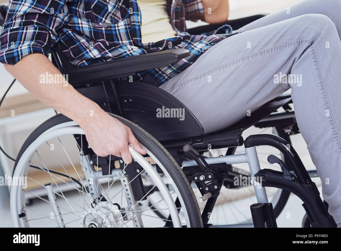 Differently abled hi-res stock photography and images - Alamy