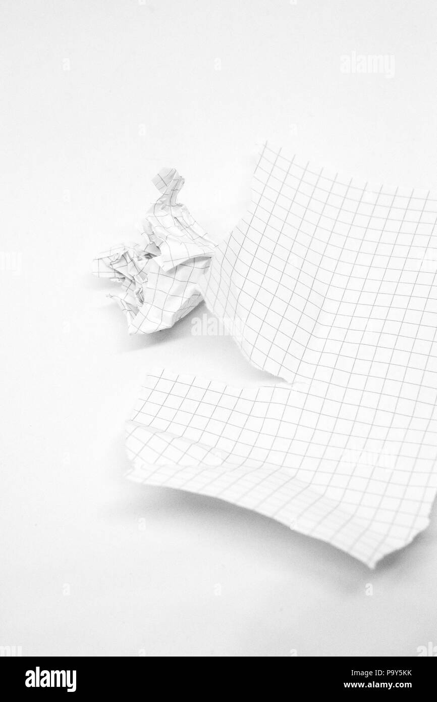 Torn paper pieces Black and White Stock Photos & Images - Alamy