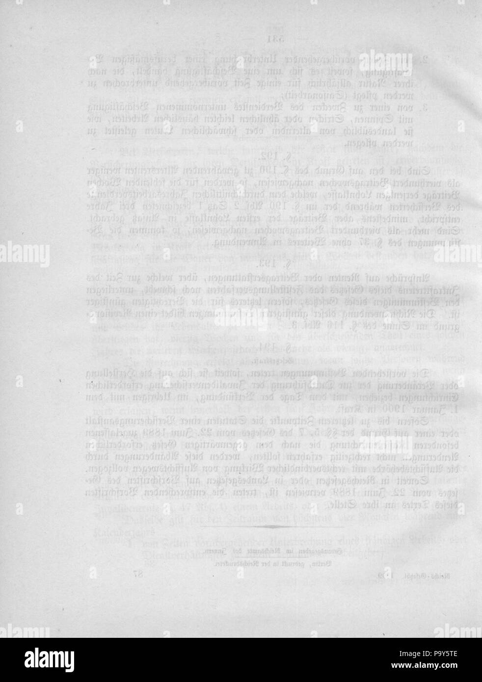 396 Deutsches Reichsgesetzblatt 1899 034 532 Stock Photo - Alamy