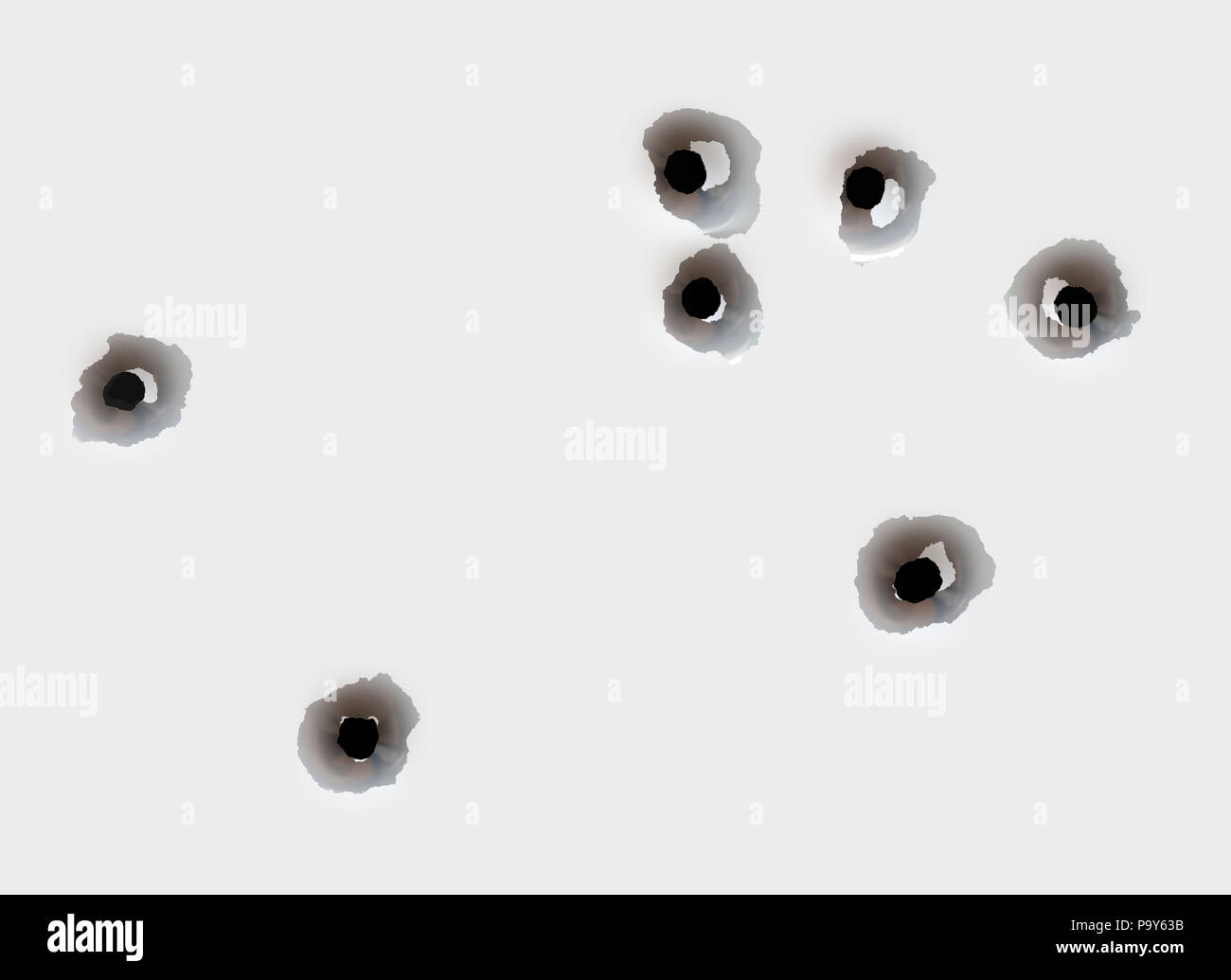 Bullet Hole Through Metal Sign Stock Photos & Bullet Hole Through Metal ...